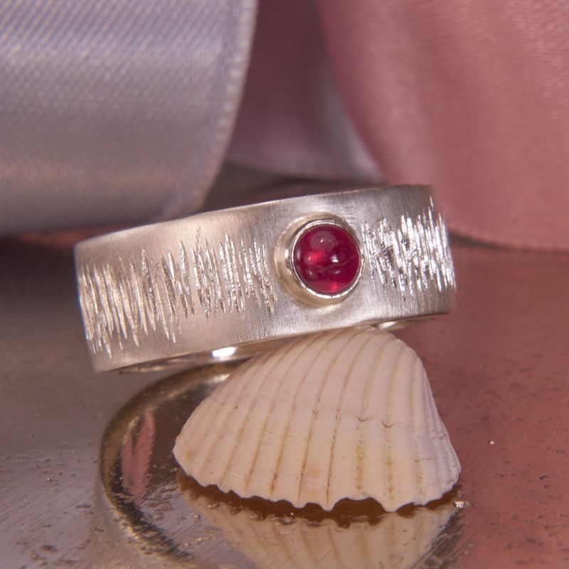 Silberring mit Rubin und rote Edelsteine jetzt entdecken – Plein’s ...