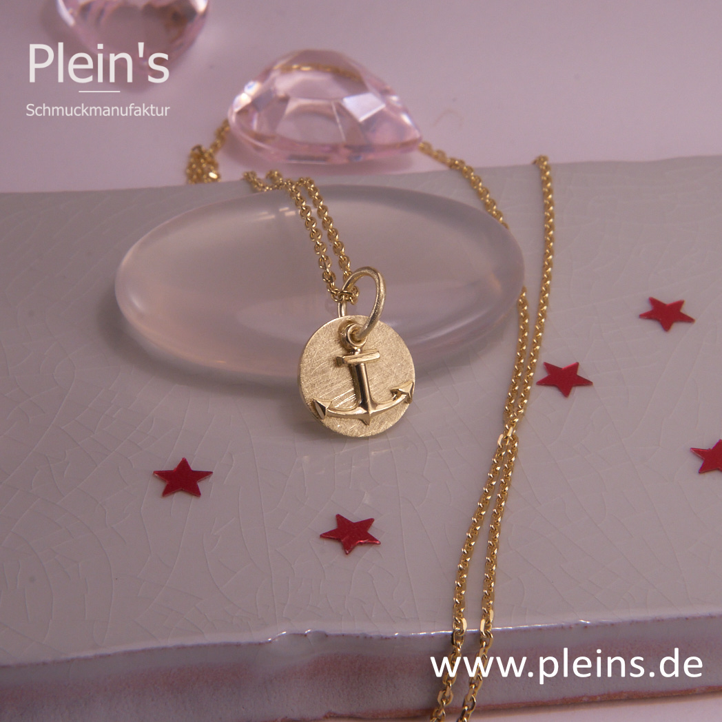 Gold Anker 14 Karat als Kettenanhänger jetzt shoppen.