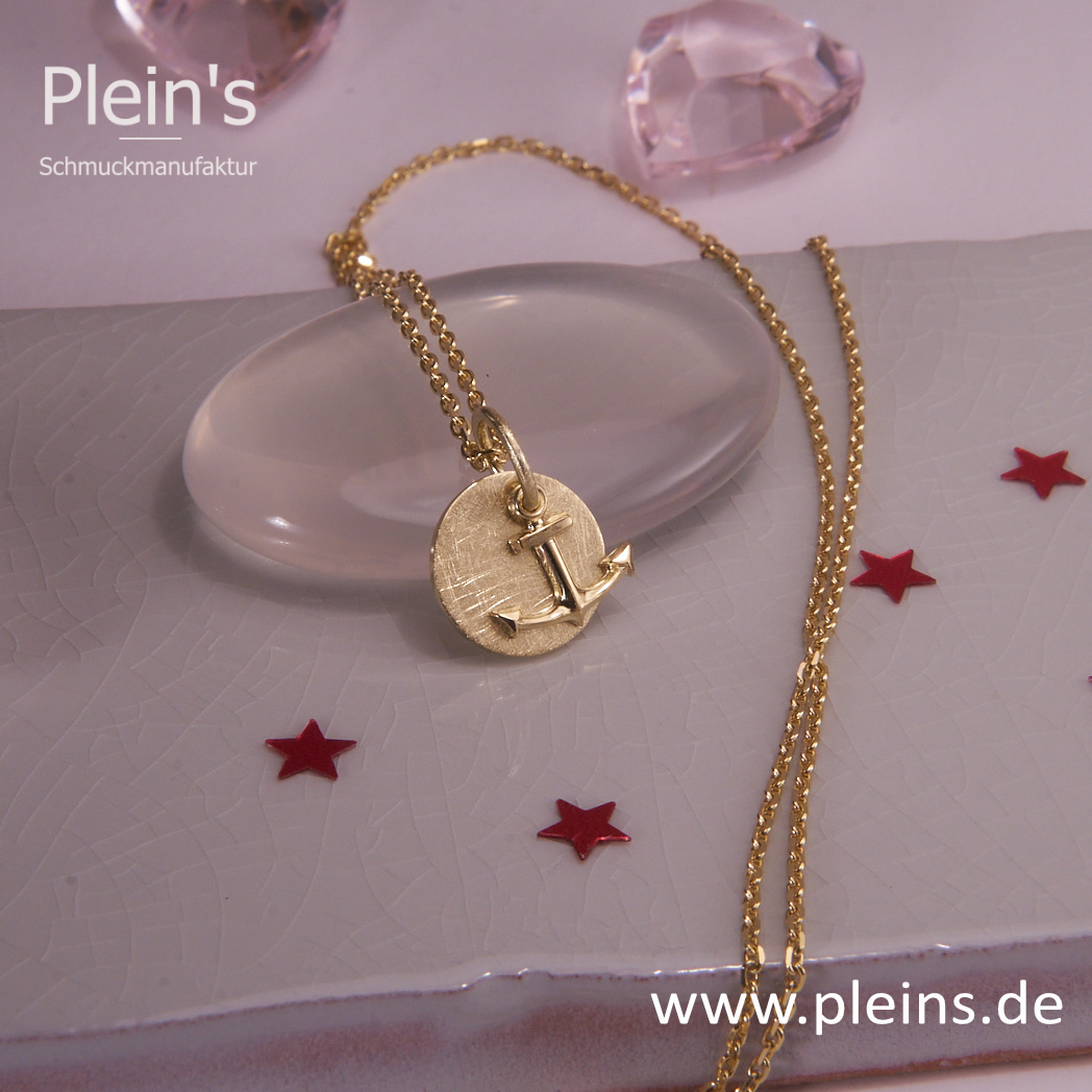 Gold Anker 14 Karat als Kettenanhänger jetzt shoppen.